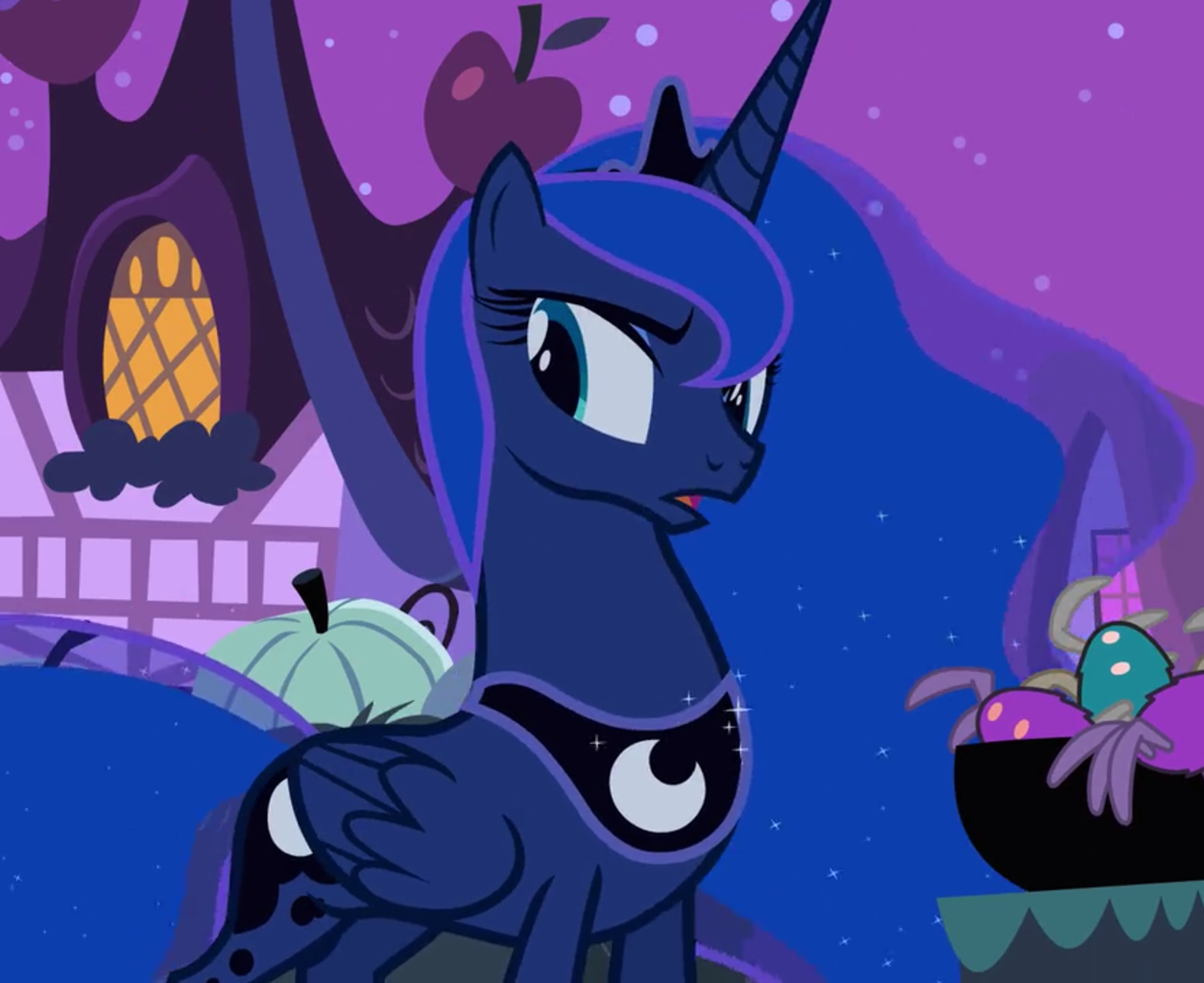 #3317593 - safe, screencap, princess luna, alicorn, pony, g4, luna ...