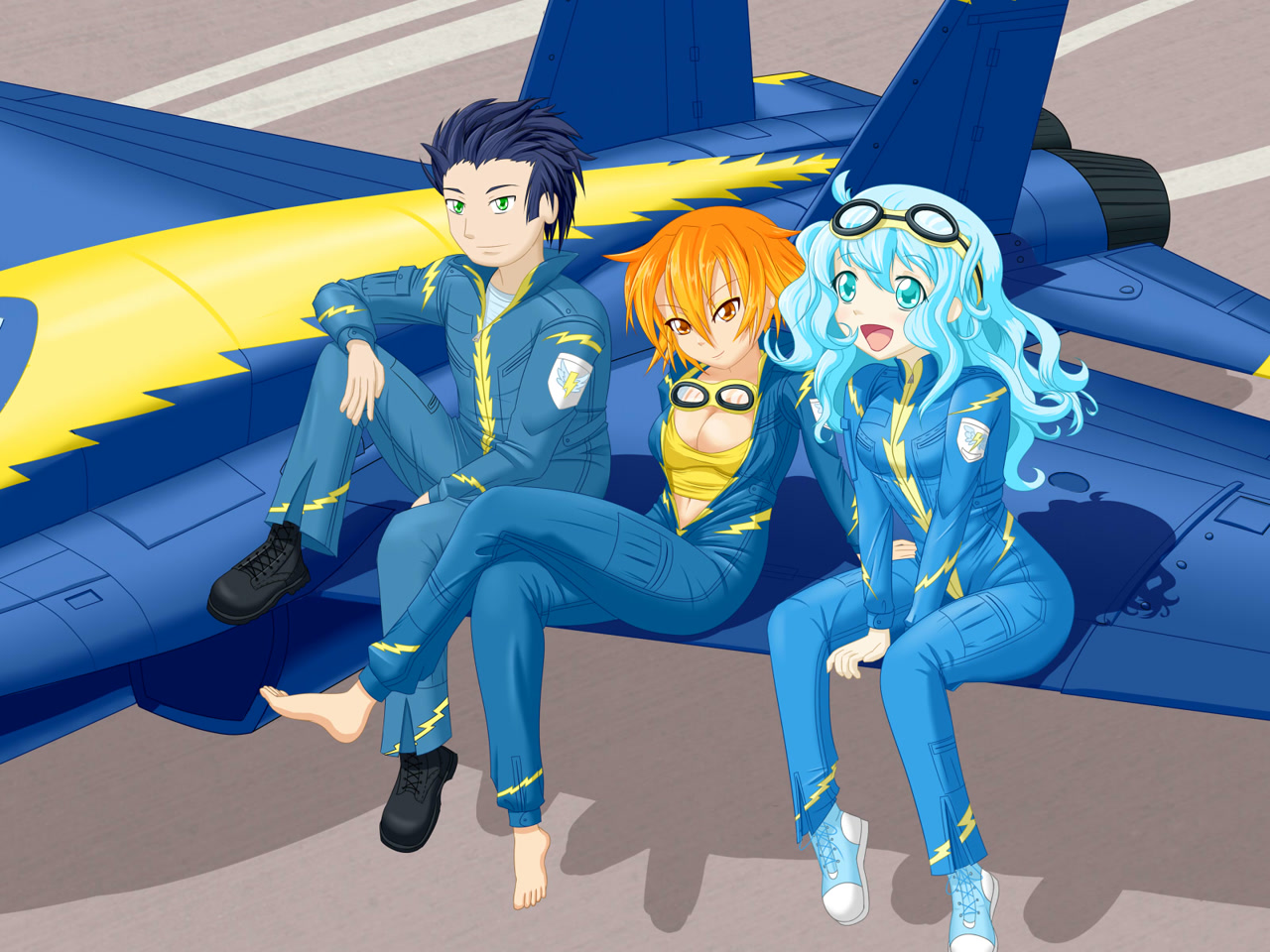 #3318881 - suggestive, artist:dstears, misty fly, soarin', spitfire ...