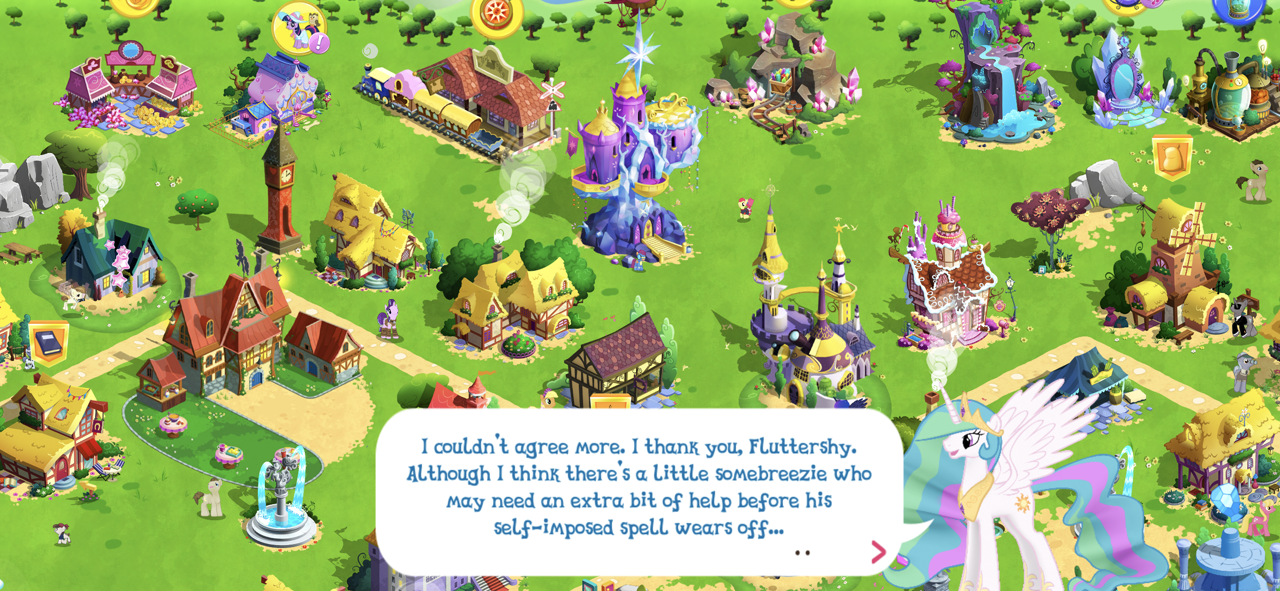 #3340774 - safe, gameloft, apple bloom, applejack, crescent pony ...