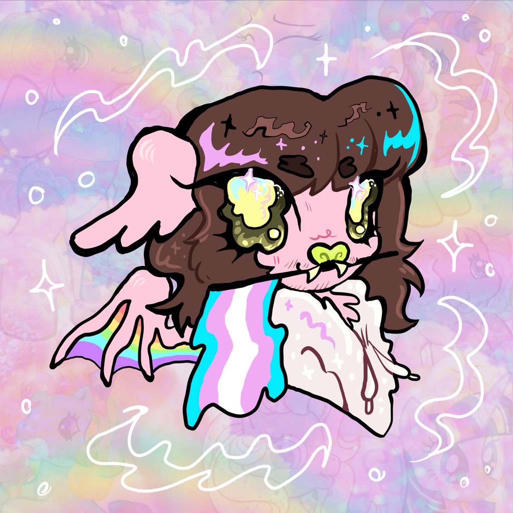 #3341393 - safe, artist:larvaecandy, oc, oc only, oc:batty mcbatterson ...