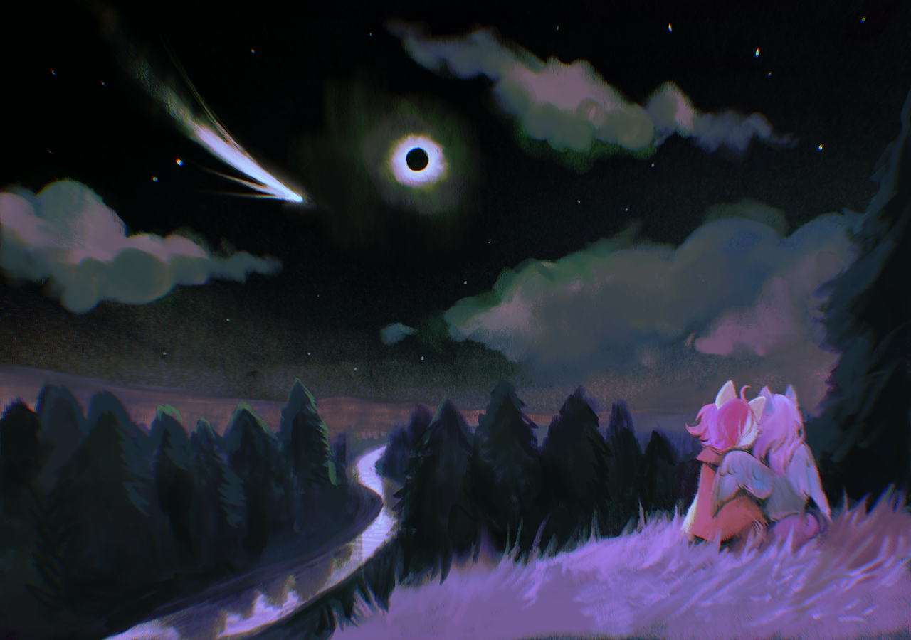 #3341490 - safe, artist:dearmary, oc, oc:cuihua, oc:nova twinkle, earth ...