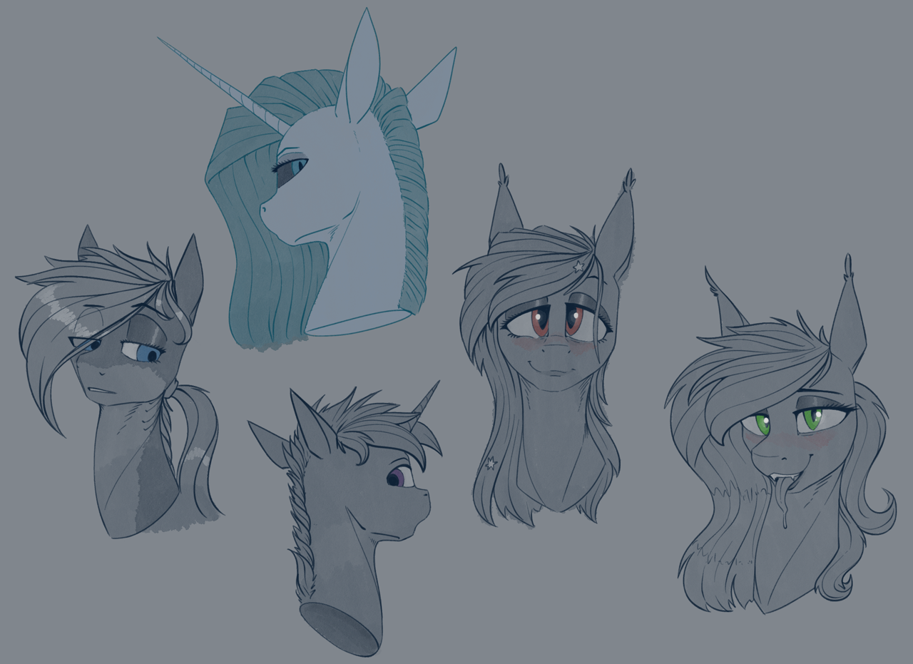 #3344726 - safe, artist:stray prey, oc, oc only, oc:glaciess lorica, oc:lacera viscera, oc ...