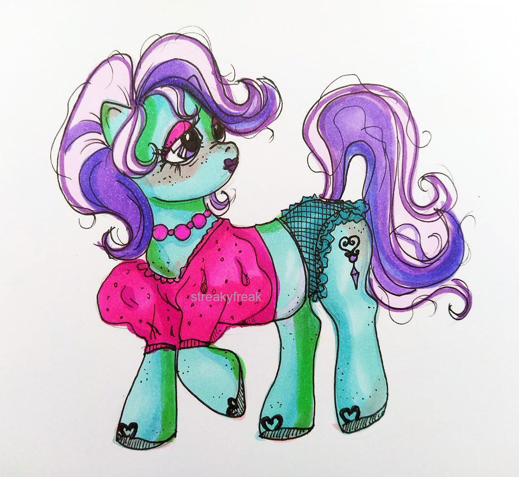 #3345863 - safe, artist:streakyfreak, oc, oc only, oc:glossy, earth pony, pony, earth pony oc ...