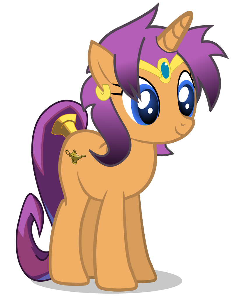 #3345962 - safe, artist:justisanimation, edit, vector edit, genie, pony ...