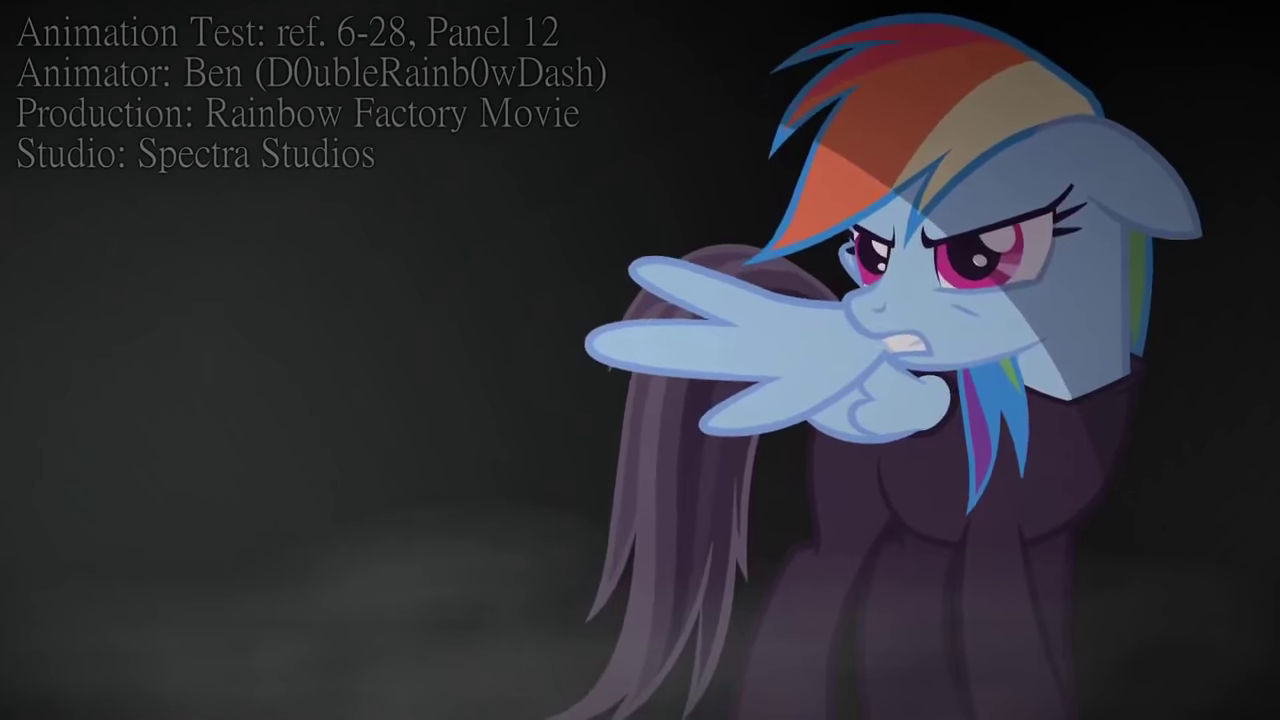 #3346297 - safe, artist:spectra studios, rainbow dash, fanfic:rainbow factory, g4, angry ...