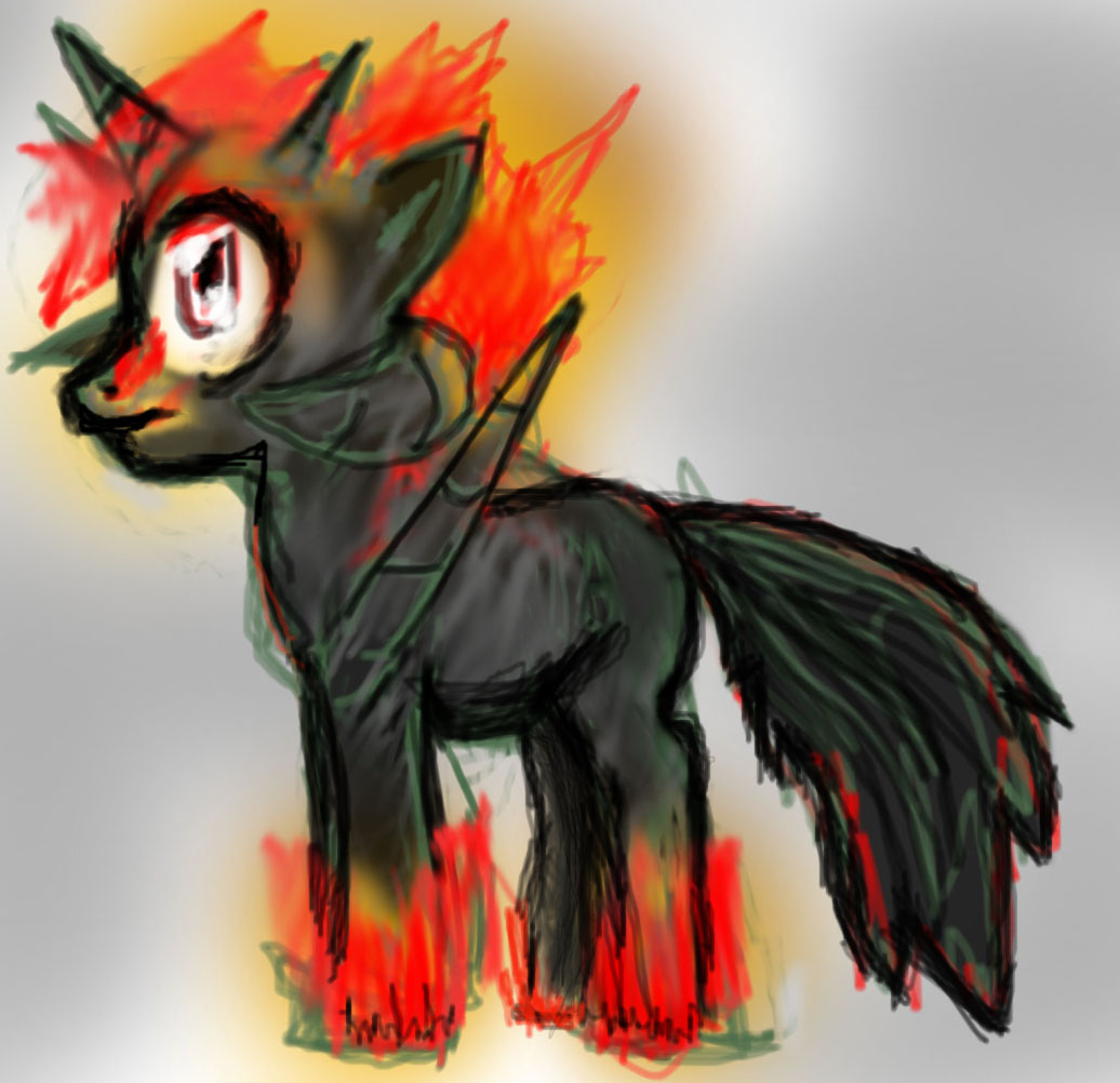 #3335123 - safe, artist:fluor1te, oc, oc only, pony, unicorn, 2012, do ...