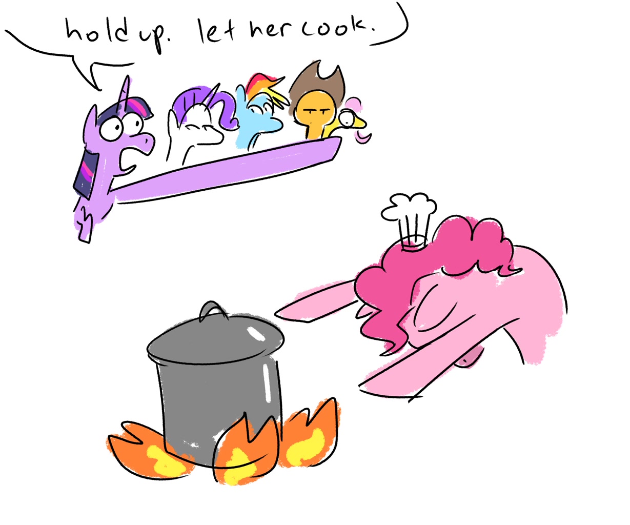 #3335269 - safe, artist:cracklewink, applejack, fluttershy, pinkie pie ...