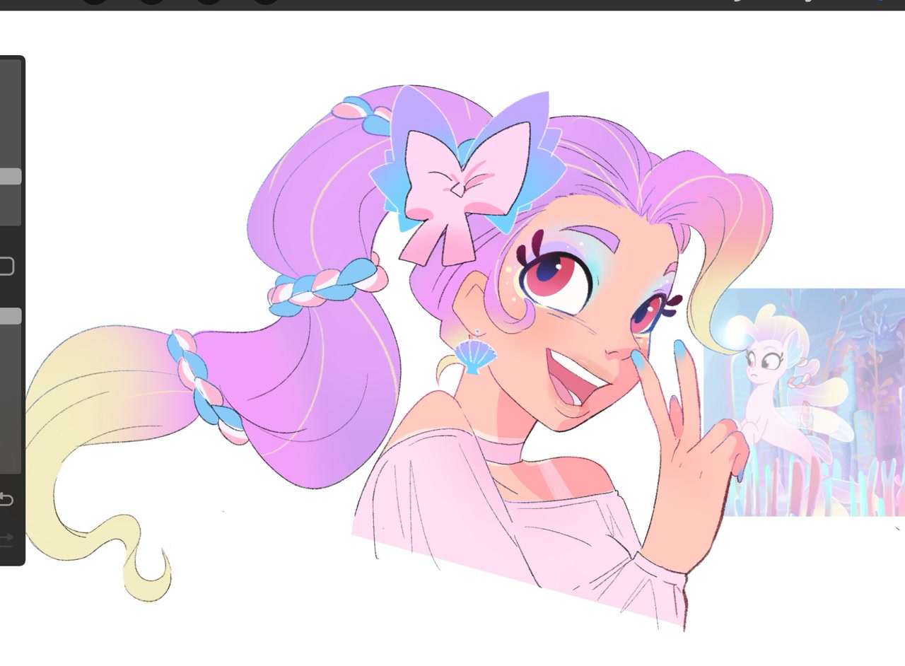 #3349161 - safe, artist:aztrial, destiny (g5), human, sea pony (g1 ...