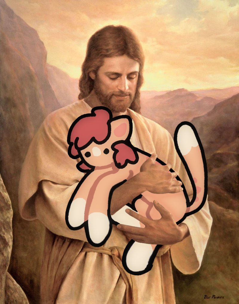 #3349359 - safe, artist:starrymysteryy, oc, cat, cat pony, human ...