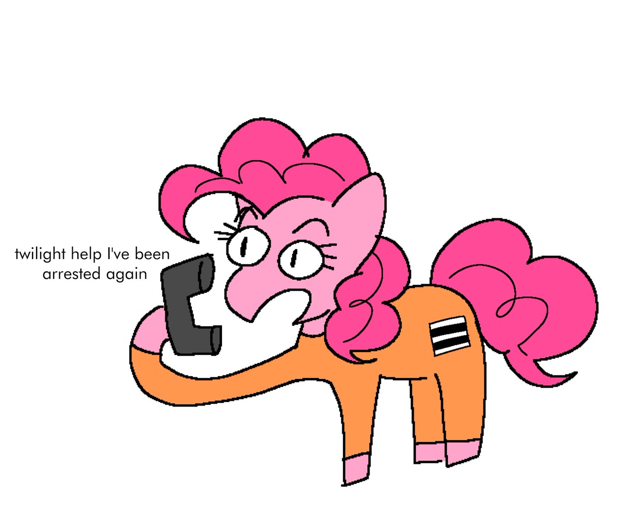 #3349486 - safe, artist:crackledbugs, pinkie pie, earth pony, pony, g4 ...