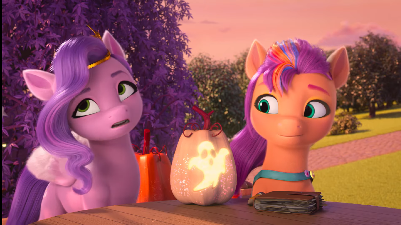 #3349730 - safe, screencap, pipp petals, sunny starscout, earth pony ...