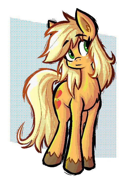 #3349999 - safe, artist:daze, applejack, earth pony, pony, g4 ...