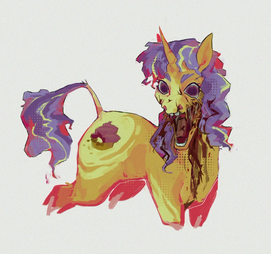 #3350069 - grimdark, grotesque, artist:aaahhhmalpa, oc, oc only ...