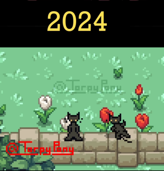 #3350513 - safe, artist:torpy-ponius, oc, oc:torpy, cat, pony, rabbit ...