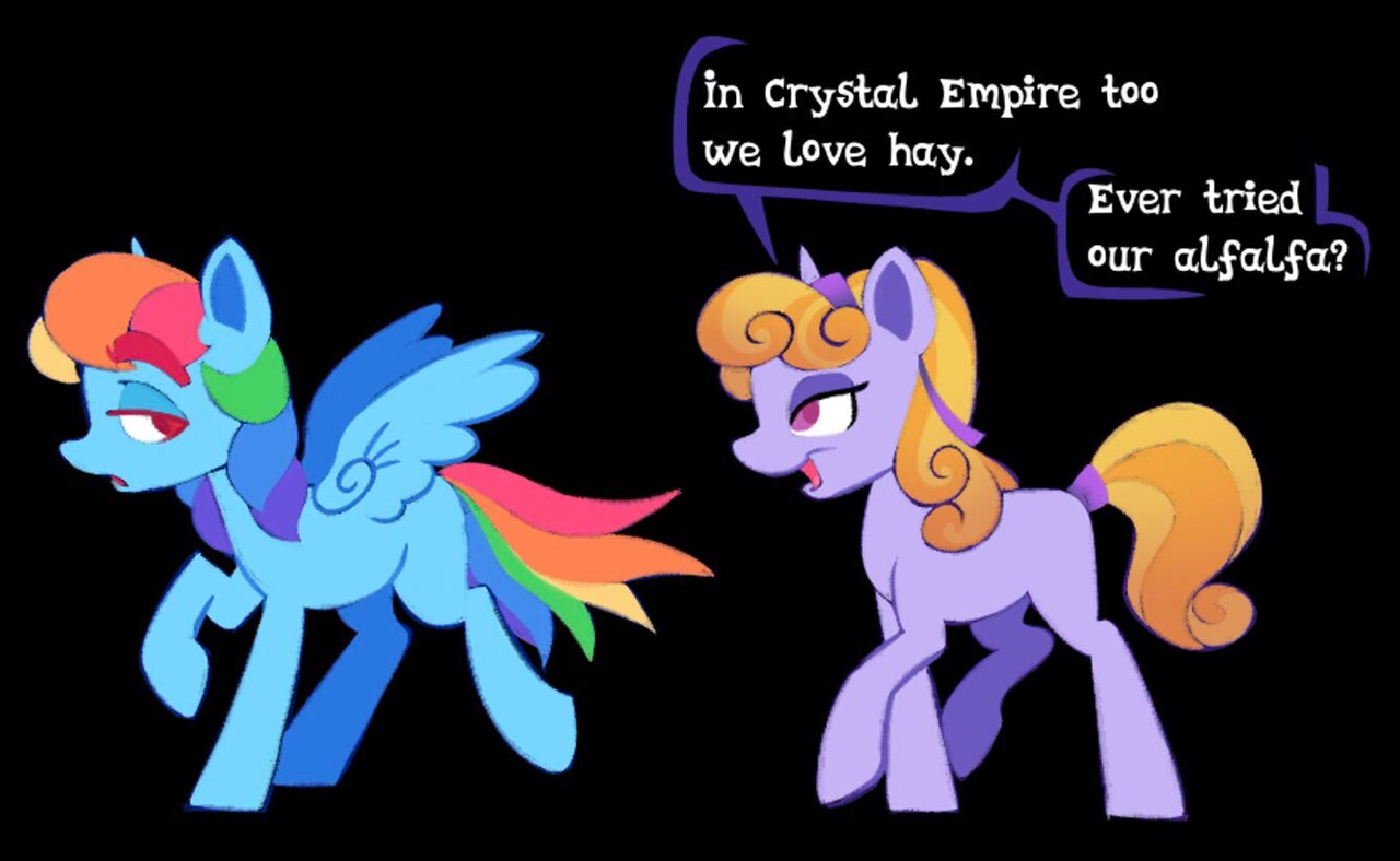 #3352048 - safe, artist:partyponypower, amber waves, rainbow dash ...