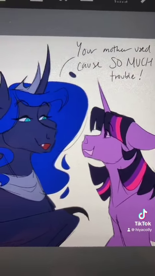 #3353692 - safe, artist:hiyacolly, princess cadance, princess celestia ...