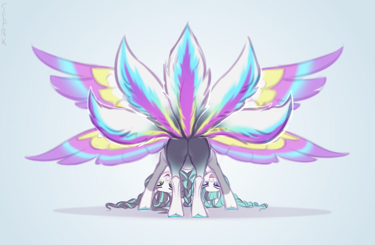 #3354071 - safe, artist:sparkling_light, oc, oc only, pegasus, pony ...