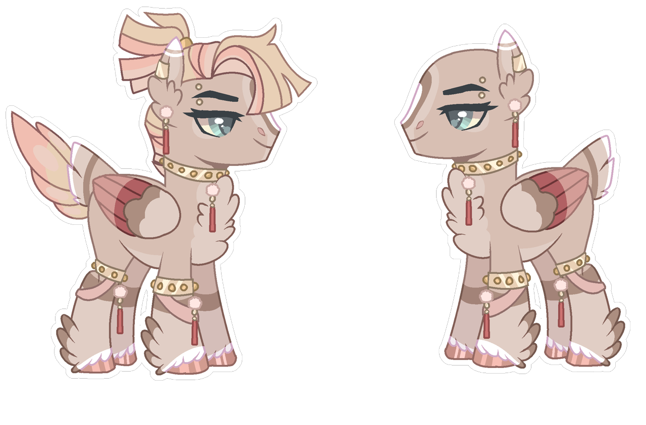 #3354294 - safe, artist:dk system, oc, oc only, oc:brass arcana, pegasus, pony, jewelry, male ...