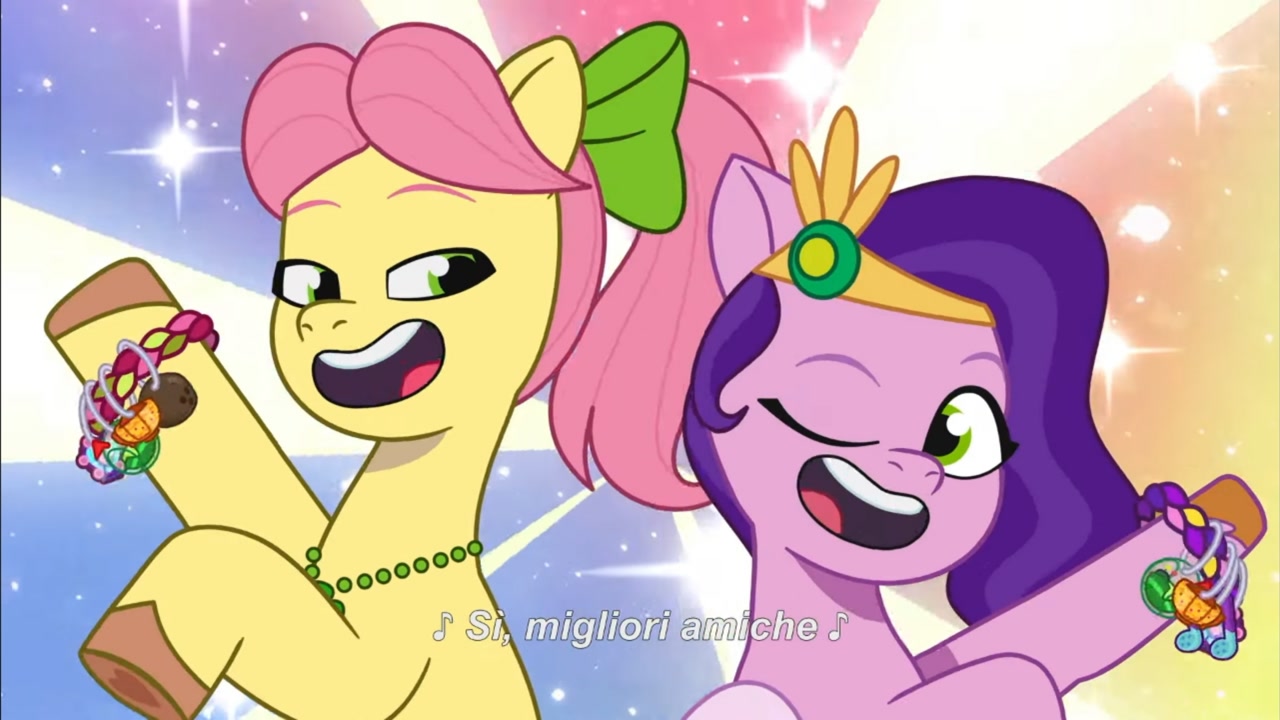 #3354755 - safe, screencap, pipp petals, posey bloom, earth pony ...