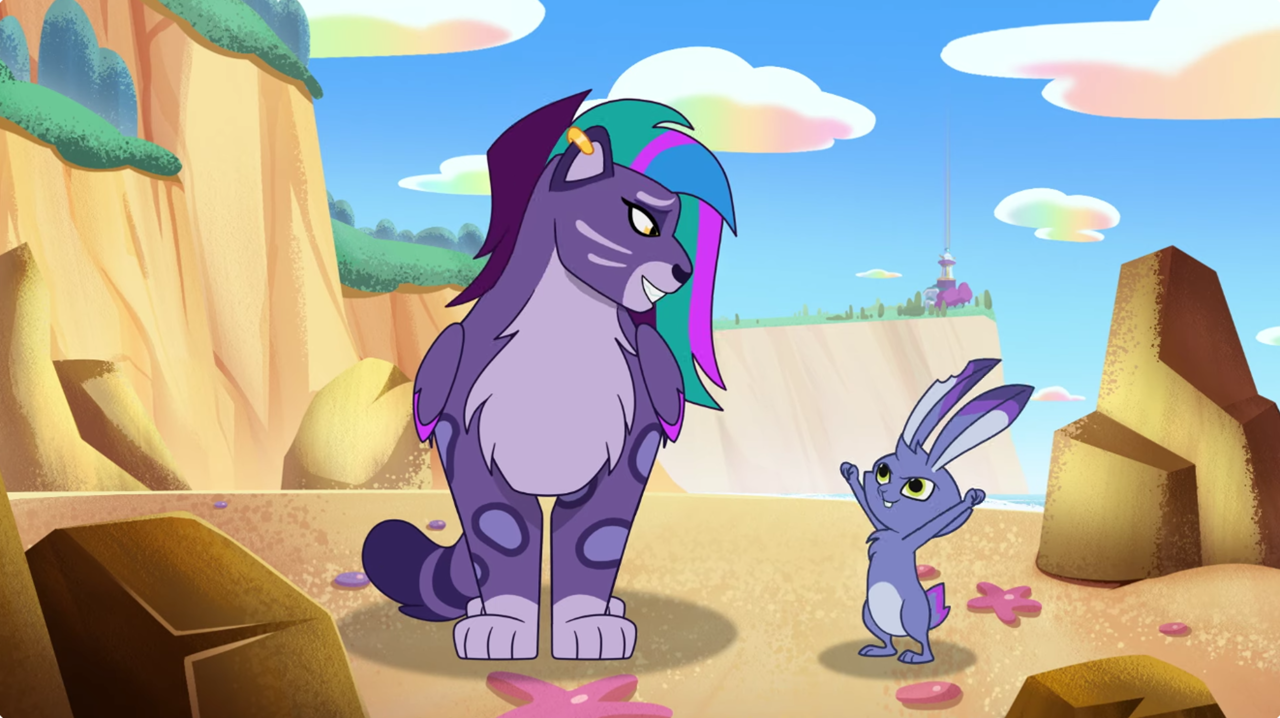 #3336648 - safe, screencap, allura, twitch (g5), aq bars, big cat ...