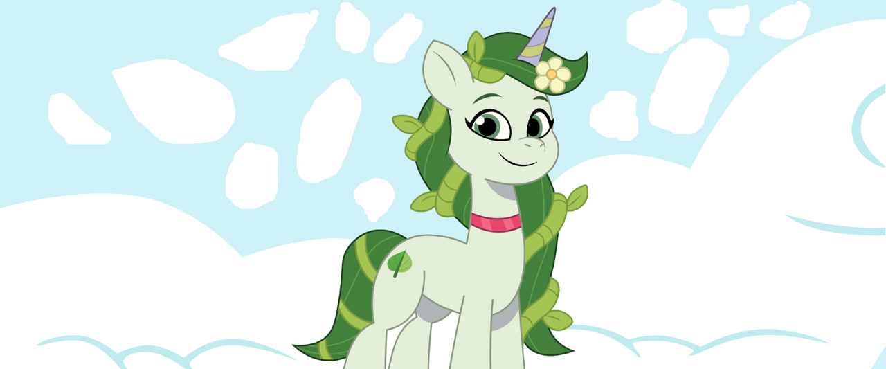 #3336820 - safe, artist:prixy05, edit, leaf pony, pony, unicorn, g5, my ...