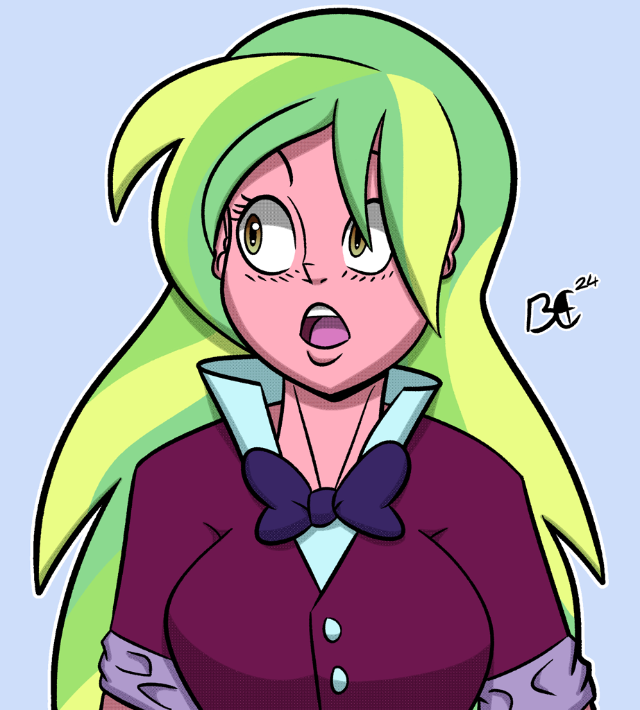 #3337351 - safe, artist:bonechill32, lemon zest, human, equestria girls ...