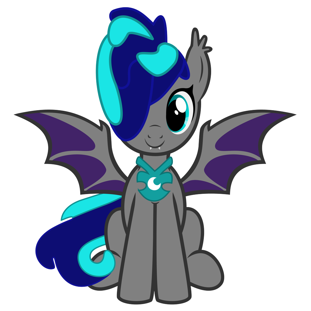 #3338293 - safe, edit, editor:awesomegamergame, oc, oc only, oc:midnight storm, bat pony, pony ...