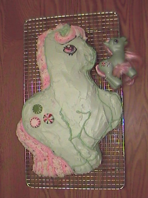 #3338933 - safe, artist:xayide2, minty, earth pony, pony, g3, 2004 ...