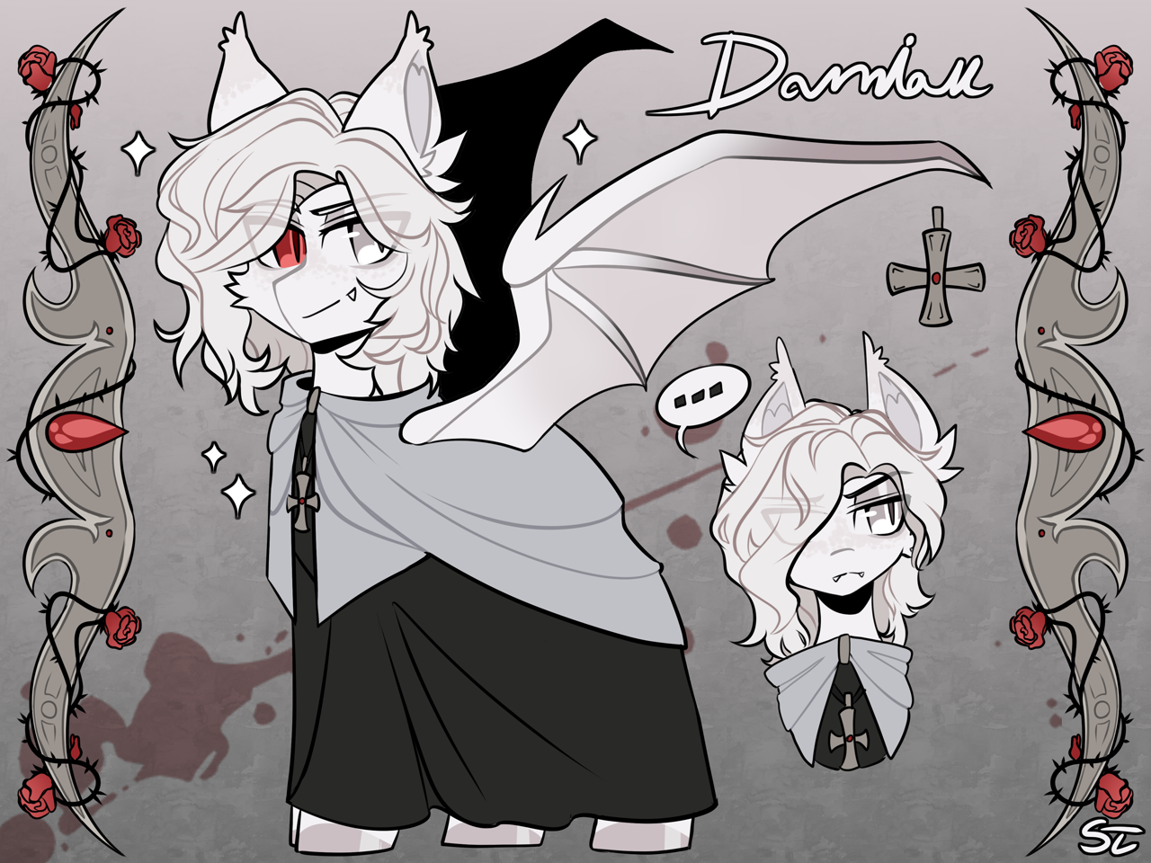 #3340129 - safe, artist:star-theft, oc, oc:damian roanoke, pony, undead ...