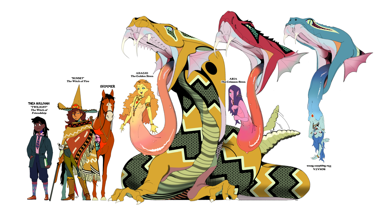 #3355238 - safe, artist:bixels, adagio dazzle, aria blaze, sonata dusk ...