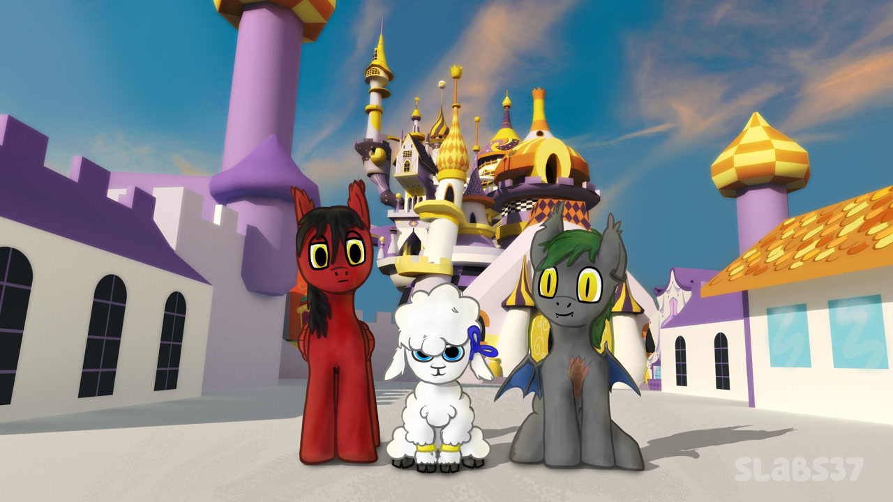 #3362092 - safe, artist:slabs37, oc, oc only, oc:crimson trace, oc ...