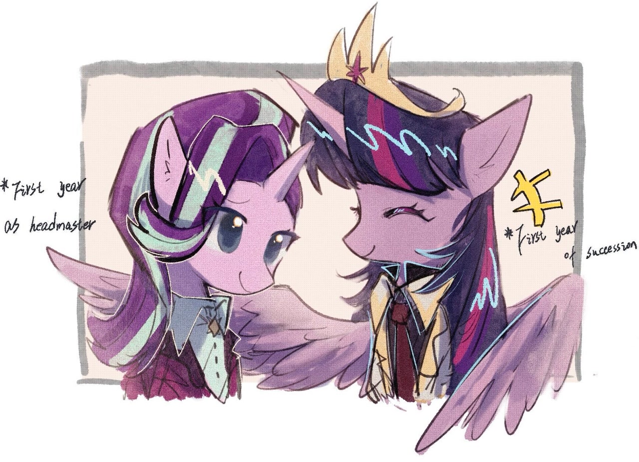 #3362258 - safe, artist:ssssn_sanao, starlight glimmer, twilight ...
