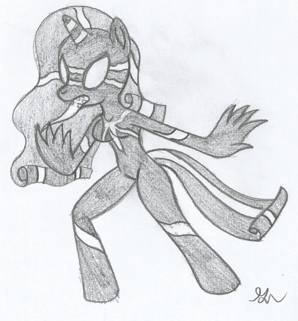 #3364613 - safe, artist:lol20, rarity, anthro, corrupted, female, mare ...