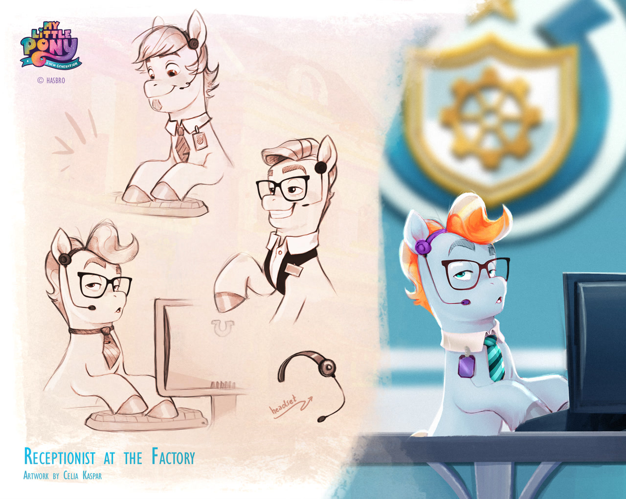 #3364743 - safe, artist:celia kaspar, earth pony, pony, g5, concept art, male, stallion, unnamed ...