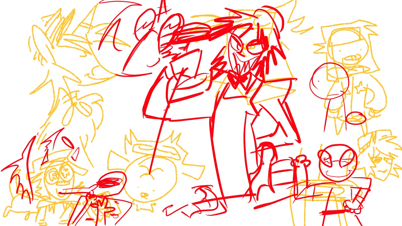 #3356231 - safe, artist:sunsetzine, deer, demon, human, pony, undead ...