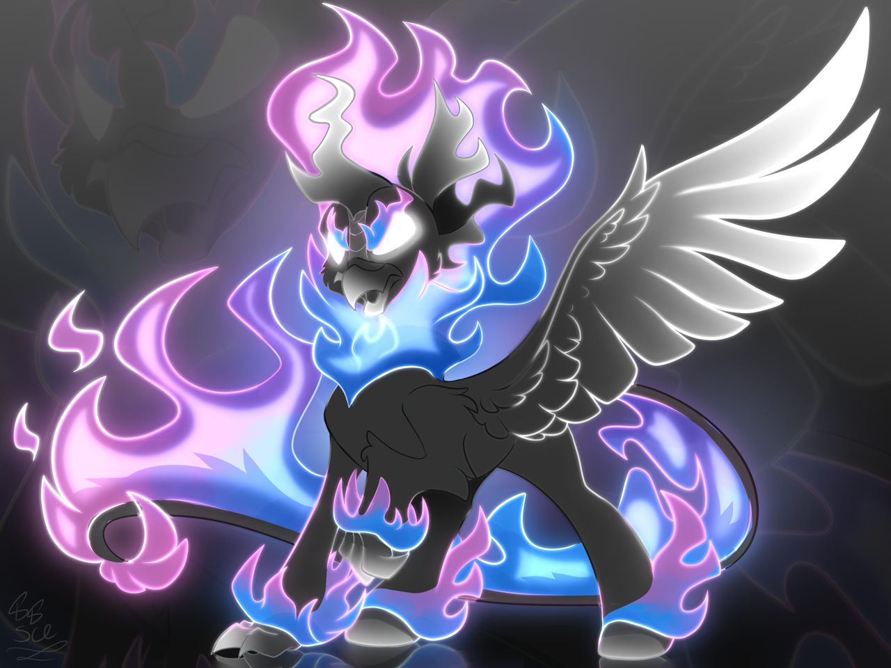 #3368578 - safe, artist:starcasteclipse, oc, oc only, oc:terra (fauli1221), classical hippogriff ...