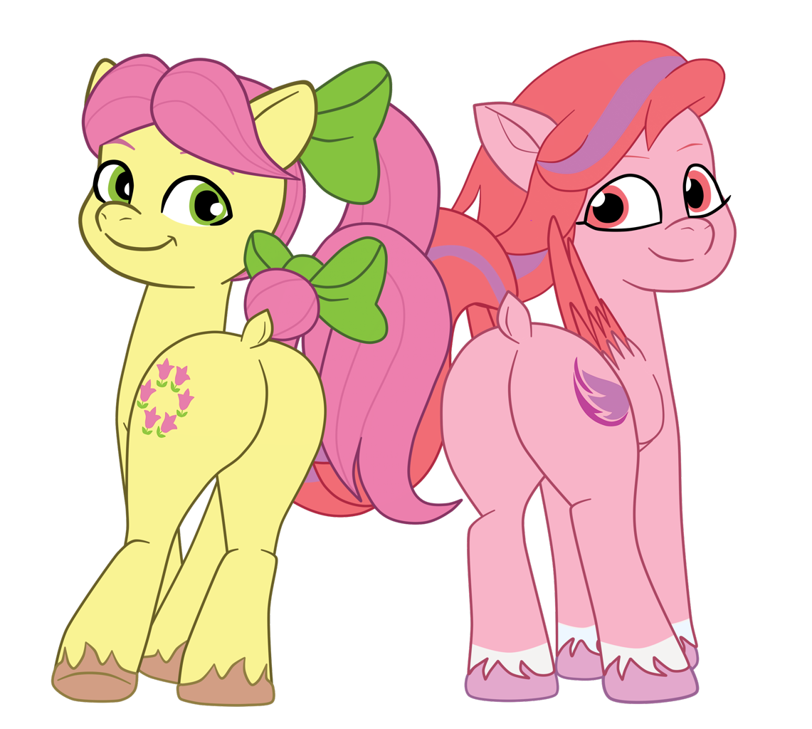 #3369649 - safe, artist:gmaplay, posey bloom, windy, earth pony ...