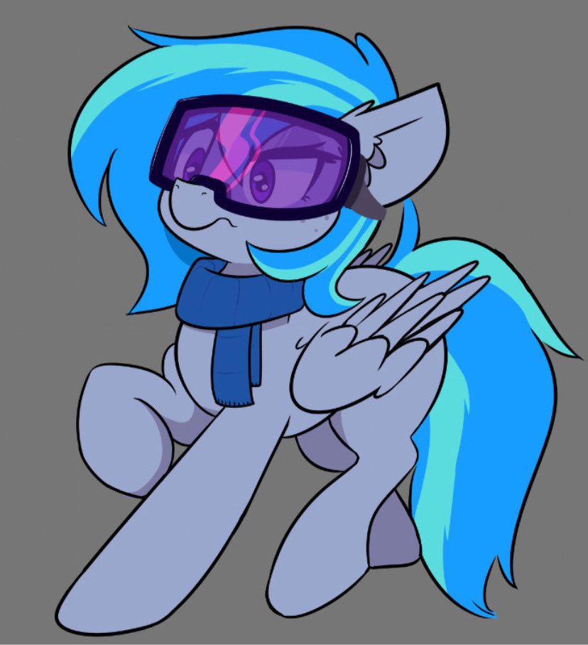 #3370332 - safe, artist:dowa, oc, oc only, oc:snowy peaks, pegasus, pony, female, mare, not ...