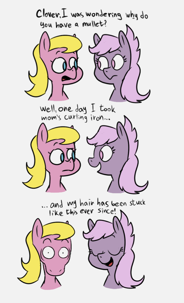 #3370961 - safe, artist:sveta kuklina, clover (g1), starlight (g1 ...