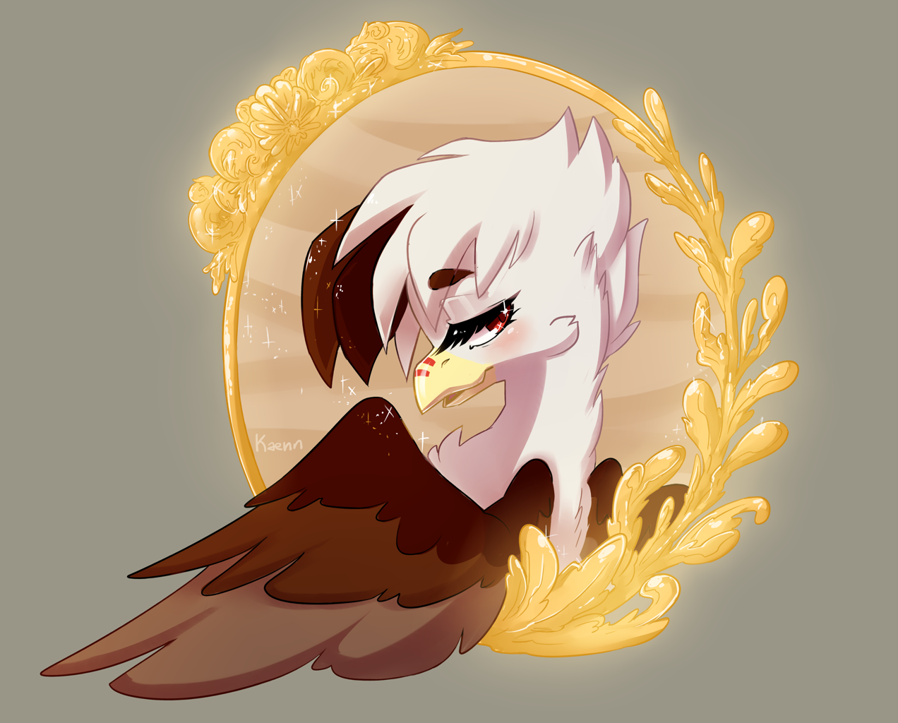 #3370977 - safe, artist:kaenn, oc, oc only, oc:vermilion brightwing ...