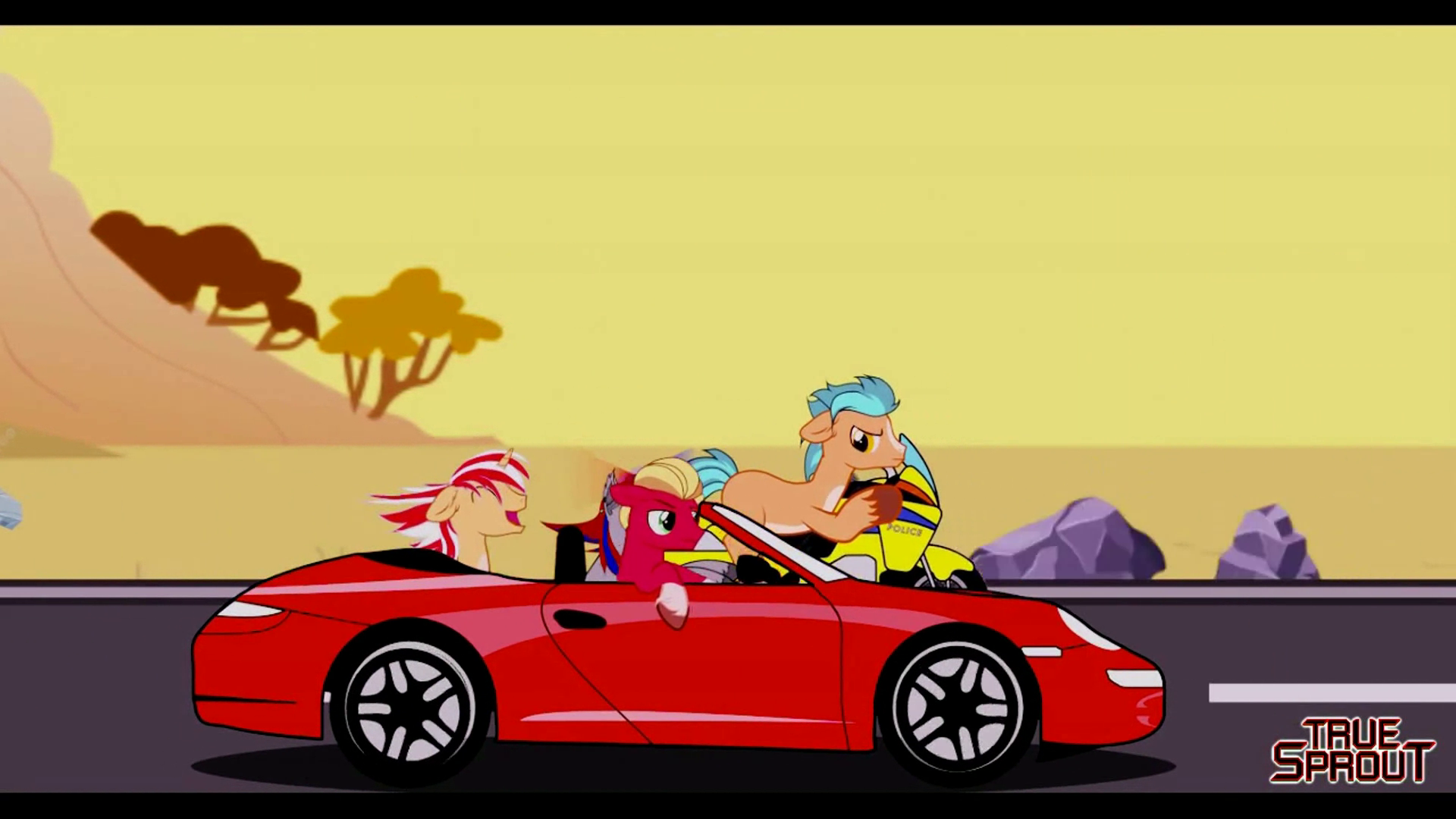 #3371011 - safe, artist:true sprout, artist:vitariel, hitch trailblazer ...