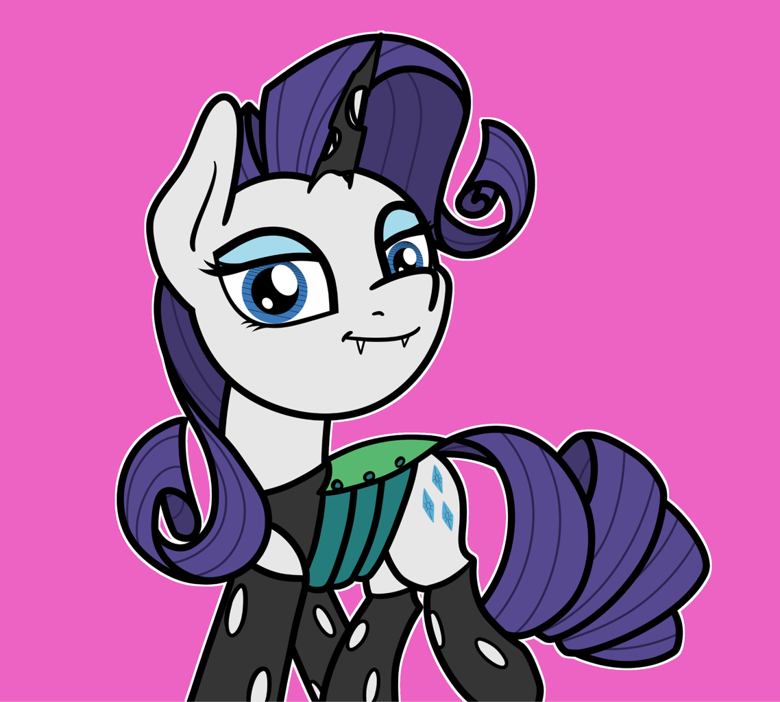 #3371901 - safe, artist:ewoudcponies, rarity, changeling, pony, unicorn ...