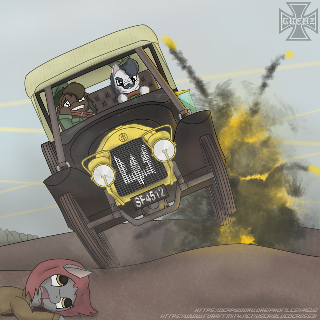 #3372080 - semi-grimdark, artist:kreuz, oc, oc only, oc:arhip marlin ...