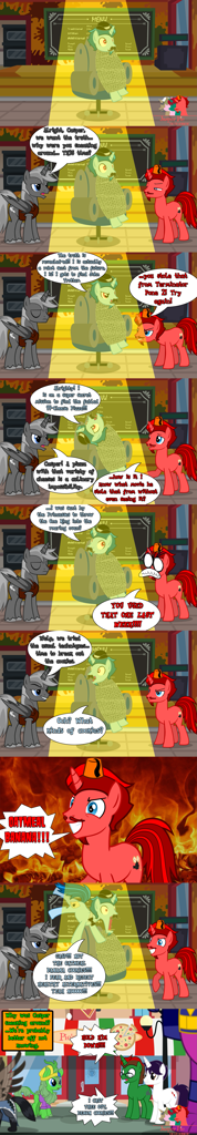 #3372989 - safe, artist:jasperpie, oc, oc:caring slash, oc:casper cake ...