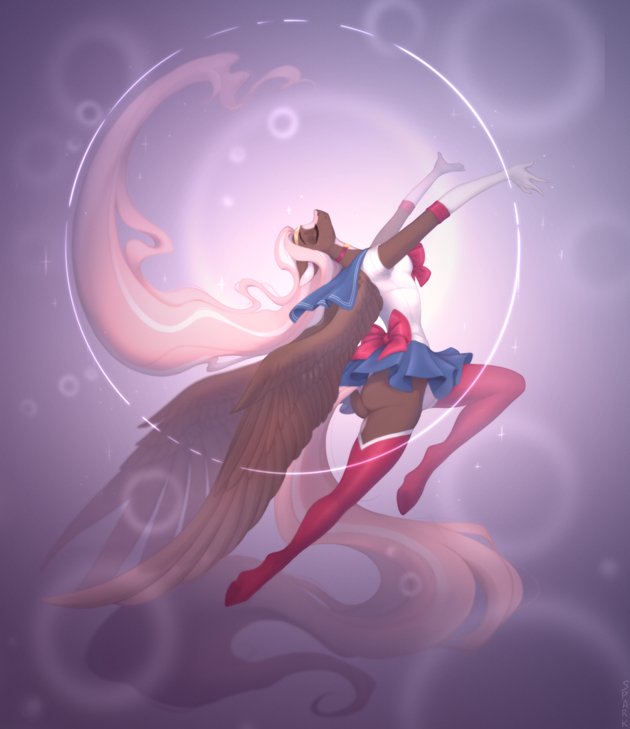 #3356883 - safe, artist:sparkling_light, oc, pegasus, anthro, clothes ...