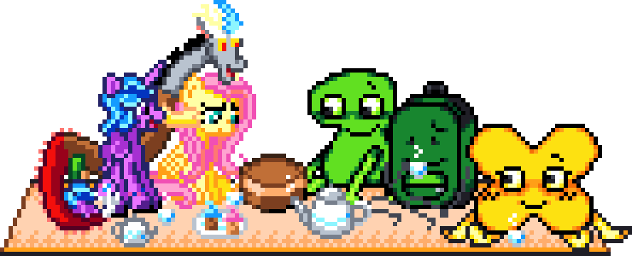 3374490 Safe Artist Tihan Artist Weird Kit Discord Fluttershy