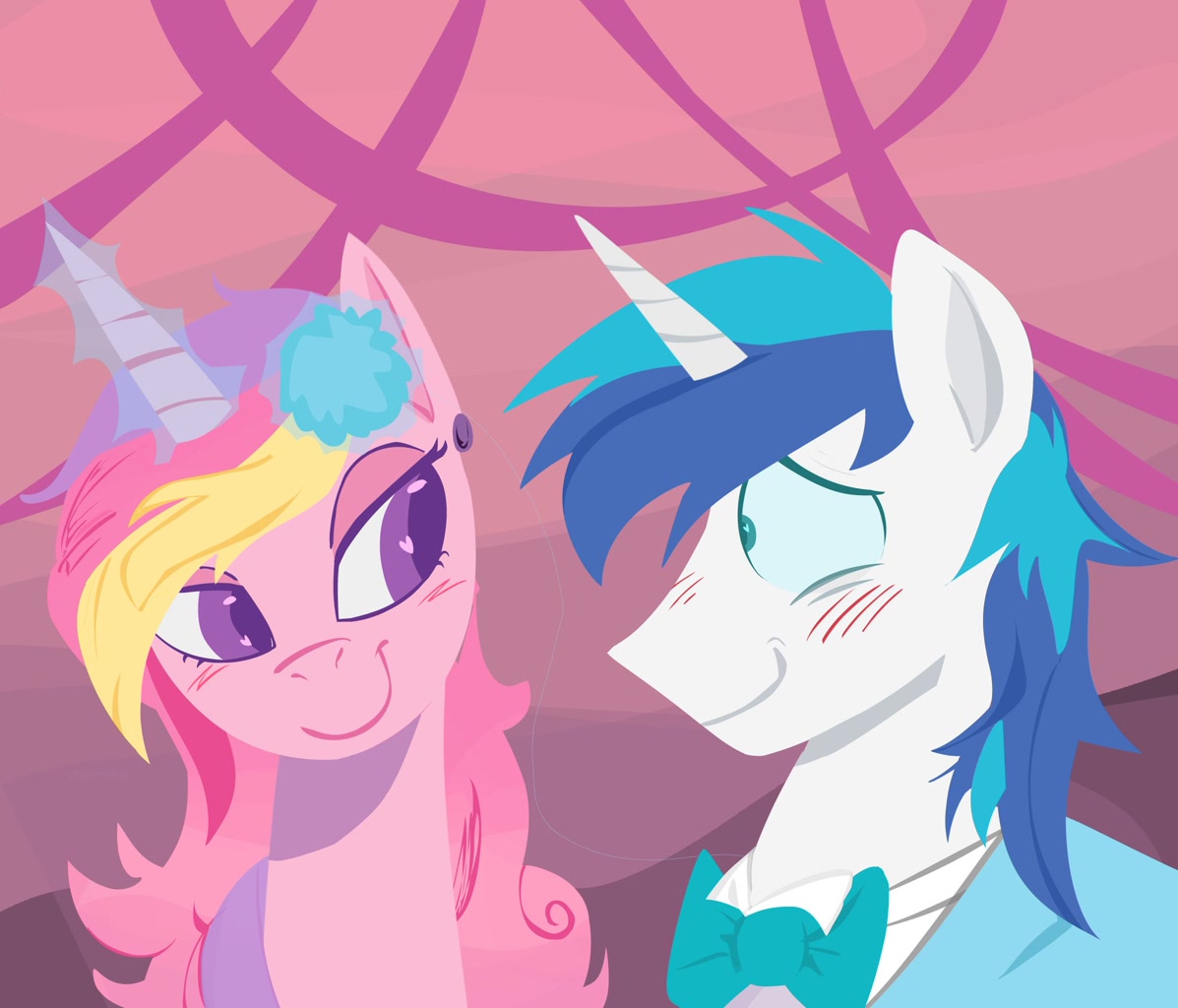 #3358328 - safe, artist:startrixfan, princess cadance, shining armor ...