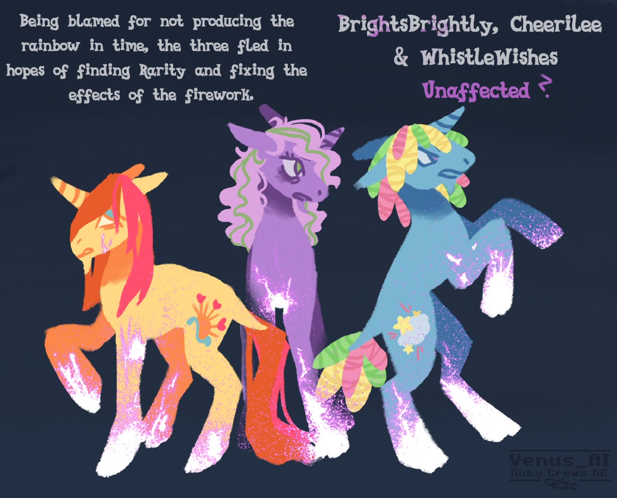 #3360015 - safe, artist:venus_ai_, part of a set, brights brightly ...