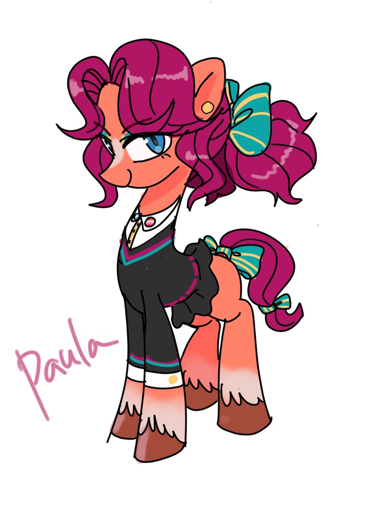 #3380813 - safe, artist:jully-park, oc, oc only, oc:paula clark, earth ...