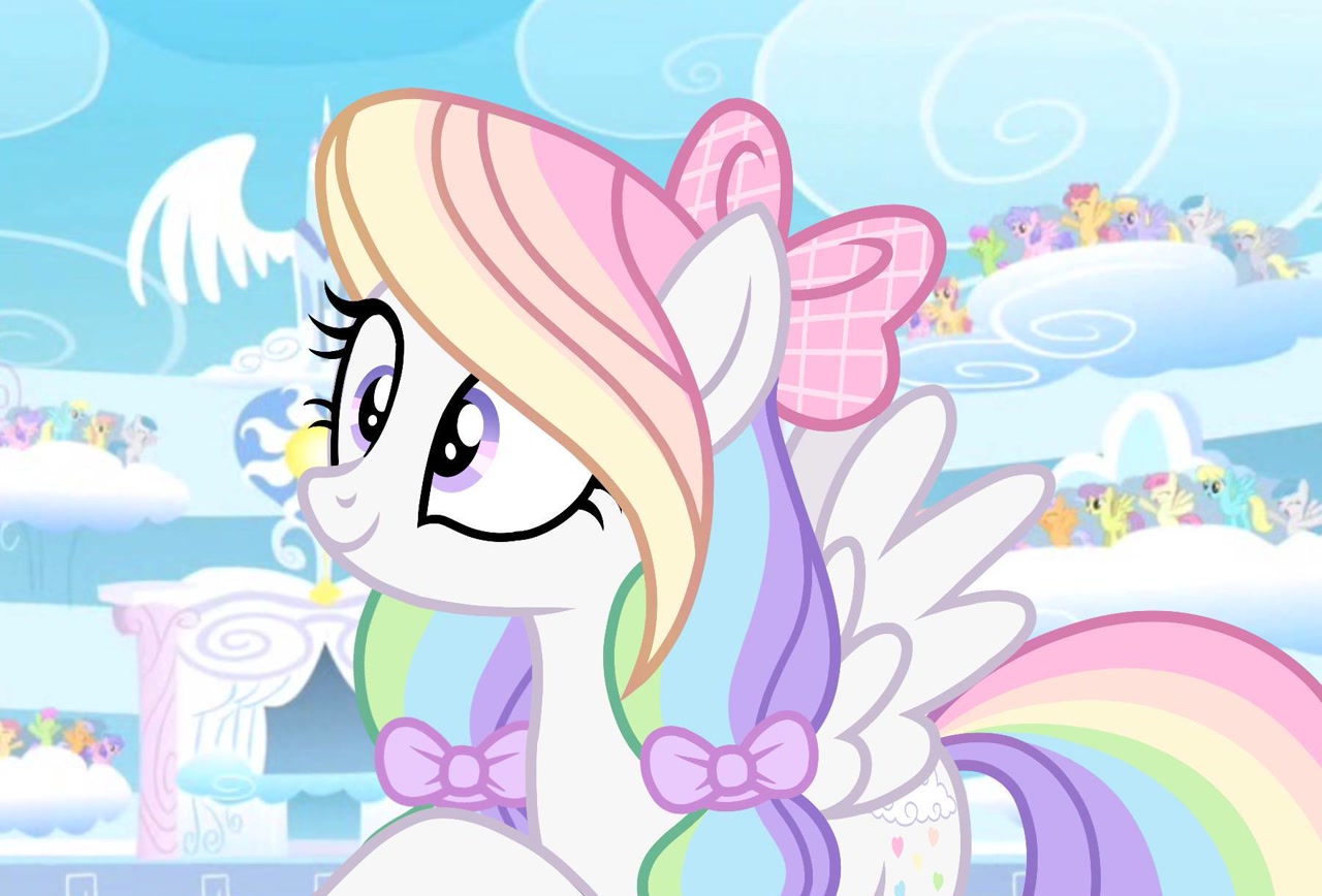 #3380851 - safe, artist:cstrawberrymilk, cloud kicker, derpy hooves ...